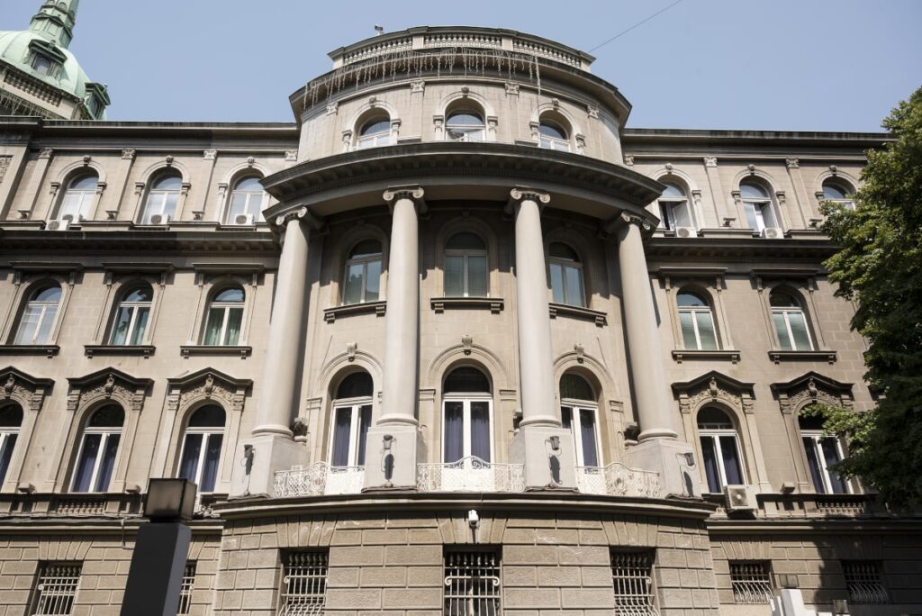 The building of the New Palace – Dvorci Srbije