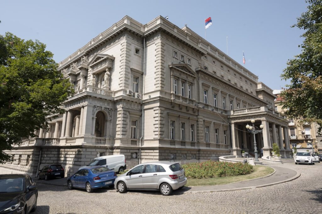 The building of the Old Court – Dvorci Srbije